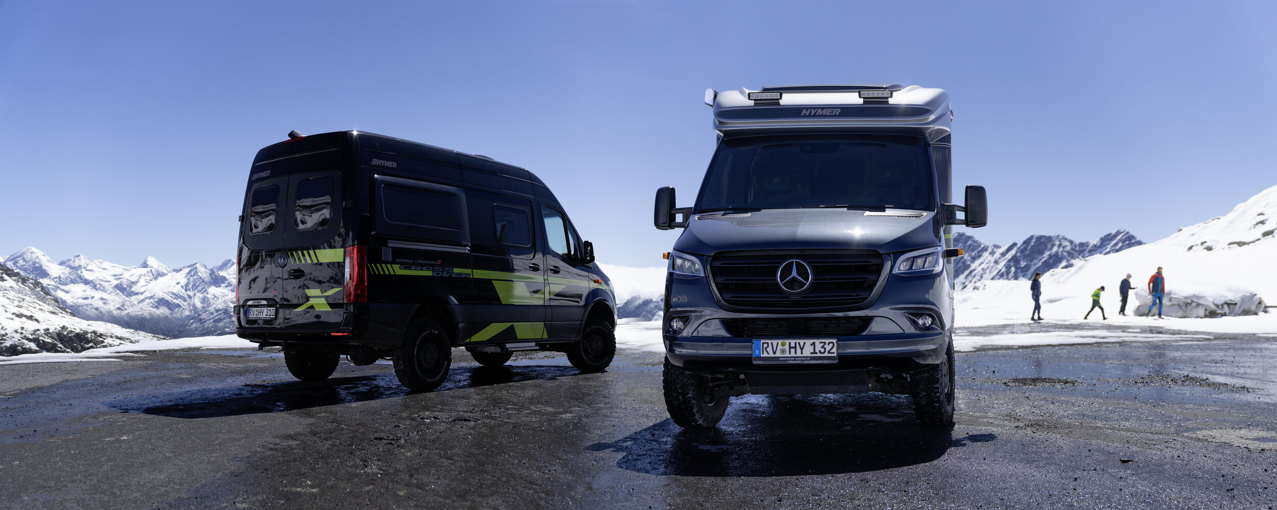 HYMER Releases New "CrossOver" Camper Vans to the European Market ...