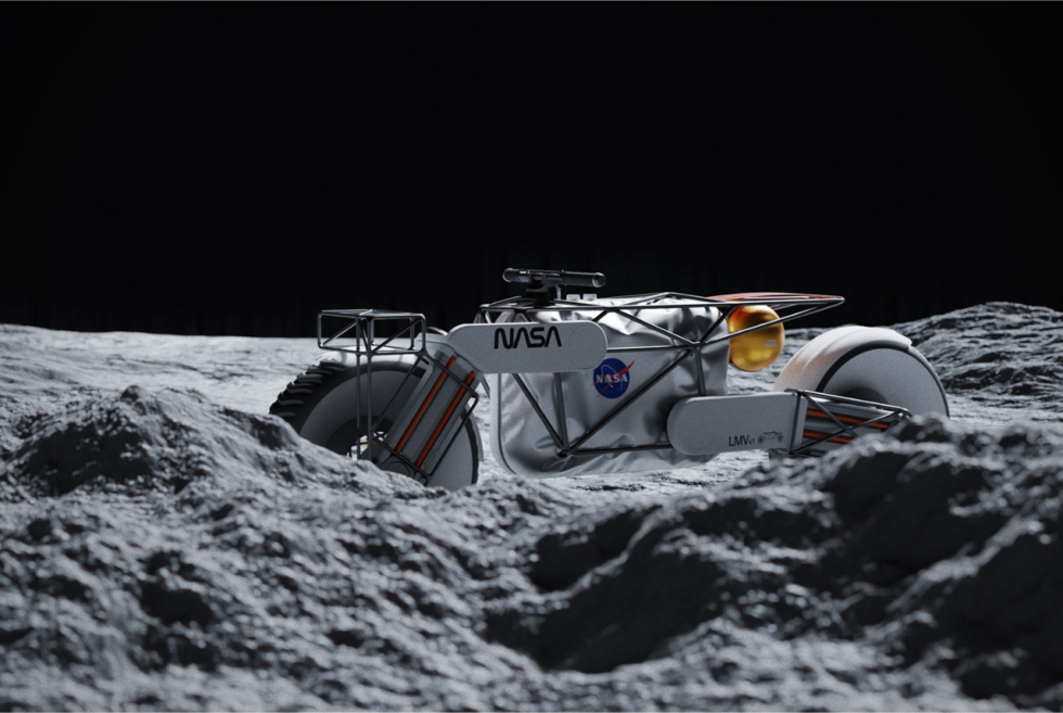 NASA Concept Motorcycle for Riding on the Moon — Overland Expo®
