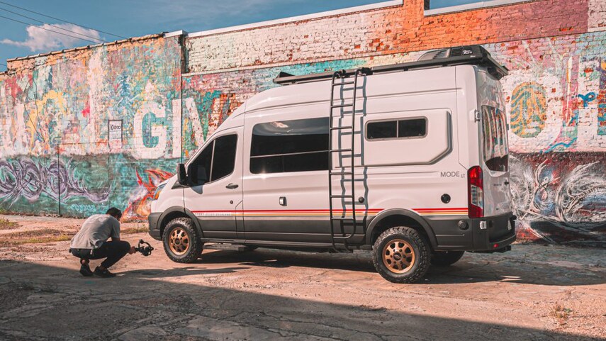 Storyteller Overland's First Ford Transit Adventure Van | Overland Expo®