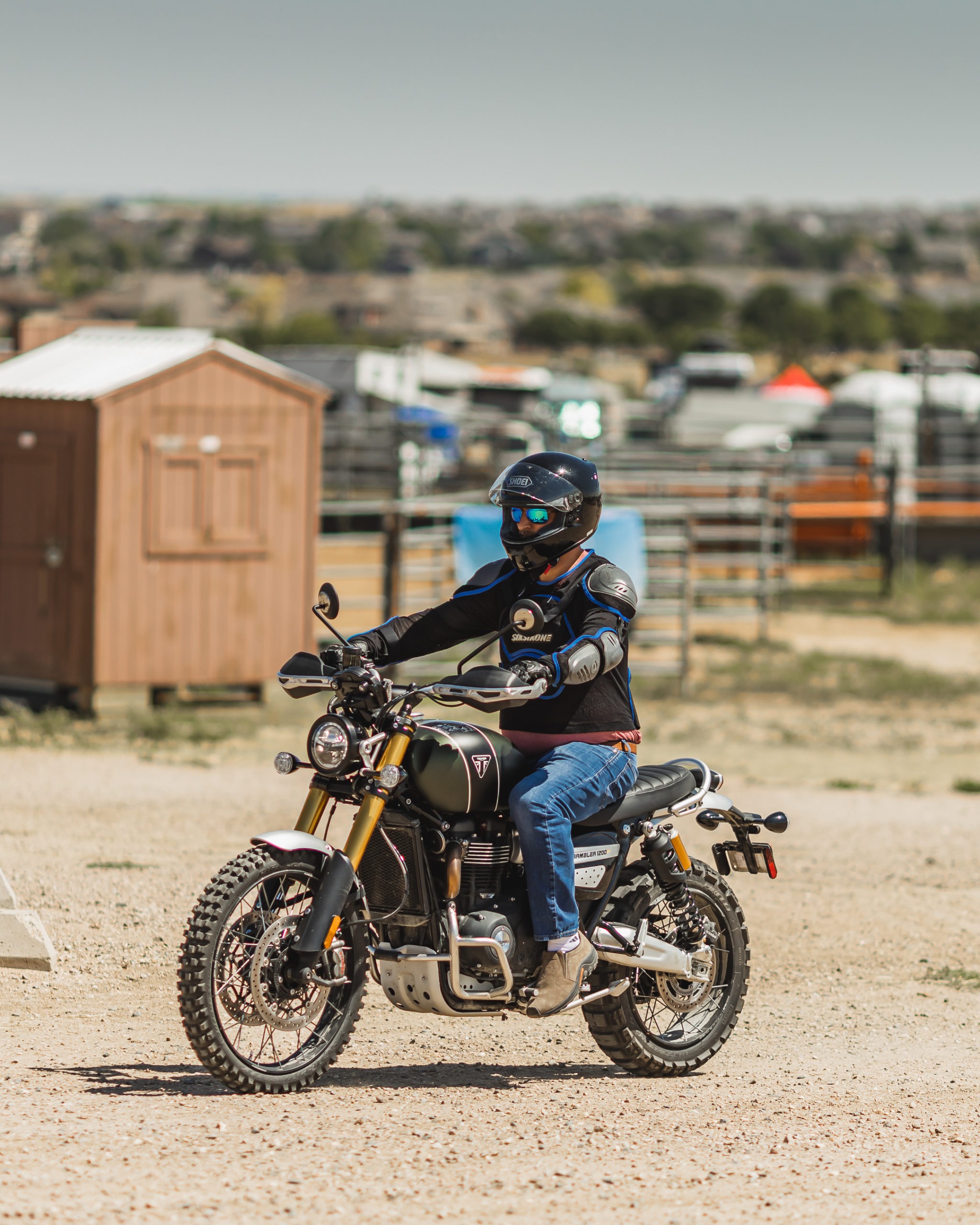 Don't Forget Your Helmet– Triumph Demos at Overland Expo