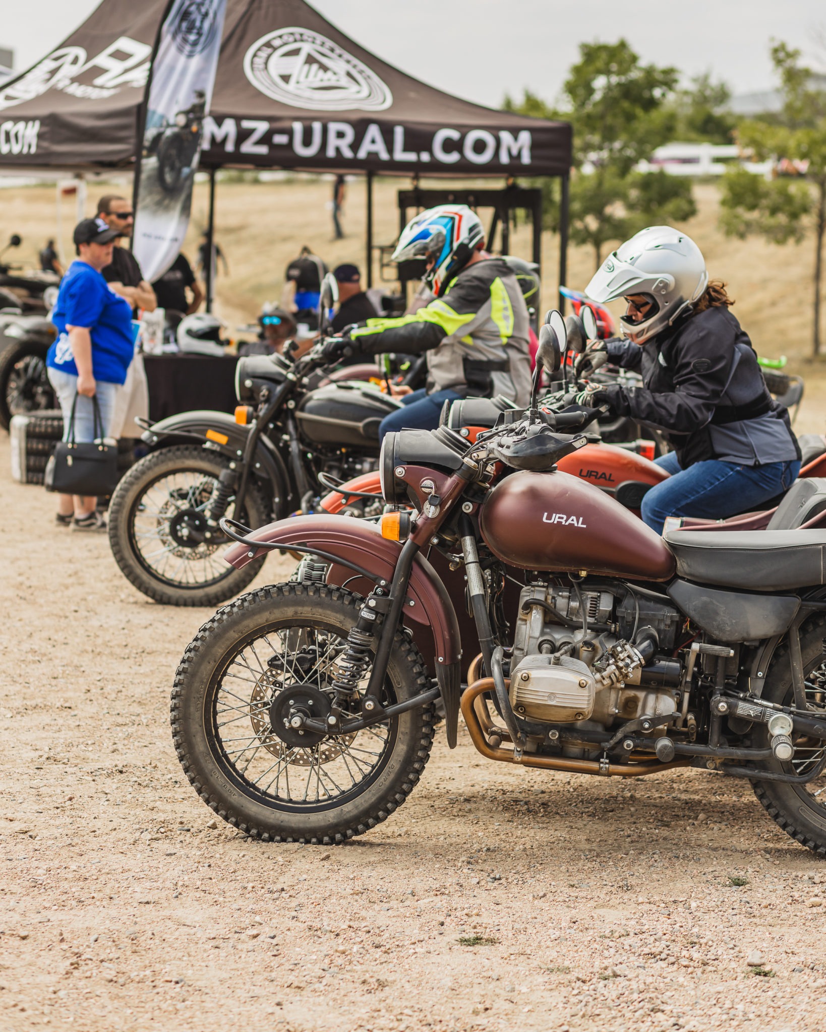 The Motorcycle Scene at Overland Expo West is the BEST!