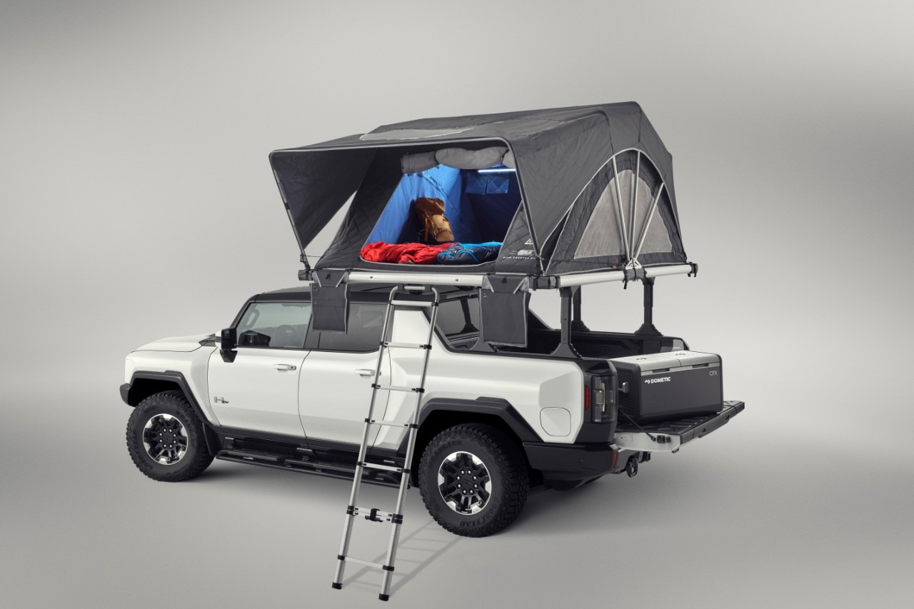 Hummer EVs Show Off Overland Potential at SEMA Overland Expo