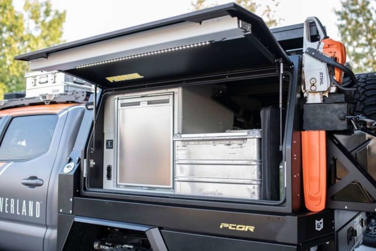 PCOR Tray & Canopy for the Toyota Tacoma Overland Expo