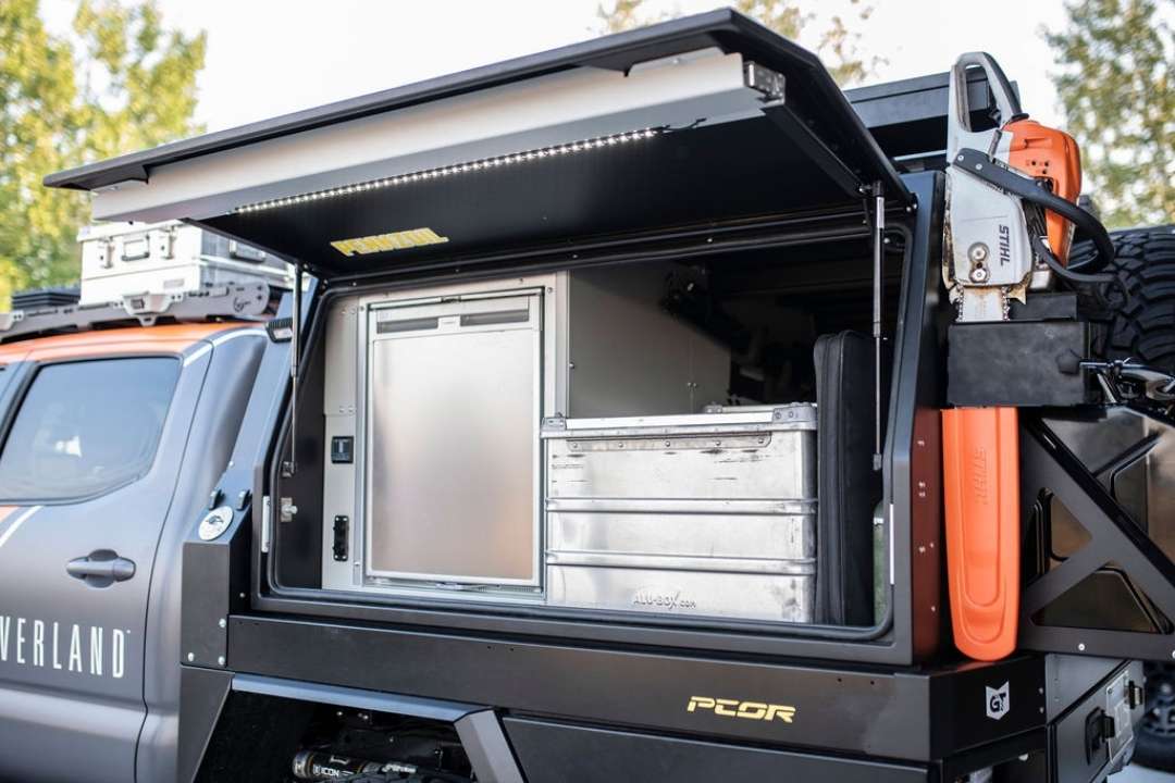 PCOR Tray & Canopy for the Toyota Tacoma Overland Expo
