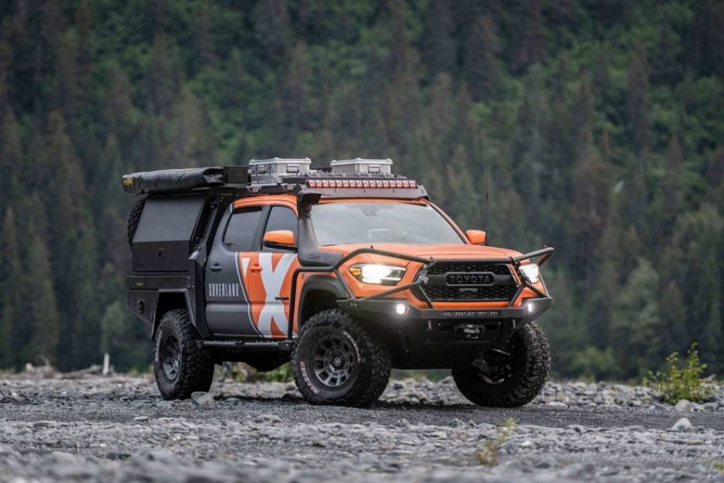 PCOR Tray & Canopy for the Toyota Tacoma Overland Expo