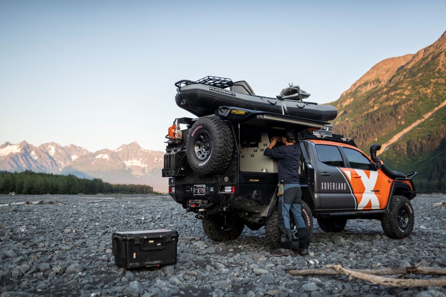 PCOR Tray & Canopy for the Toyota Tacoma Overland Expo