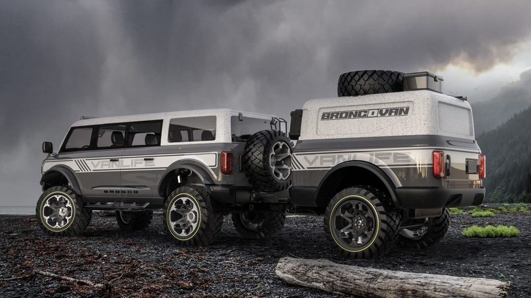 This Ford Bronco / Van Mashup is a Concept We Can Get Behind Overland Expo