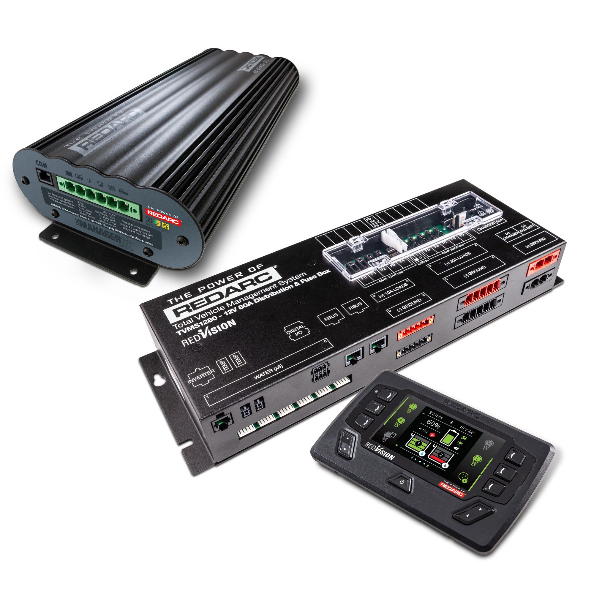 Power Management: REDARC - Manager 30 + Redvision Overland Expo