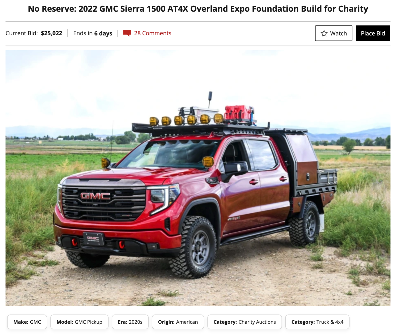 Overland Expo’s Ultimate Overland Vehicle Goes Live on Bring a Trailer ...