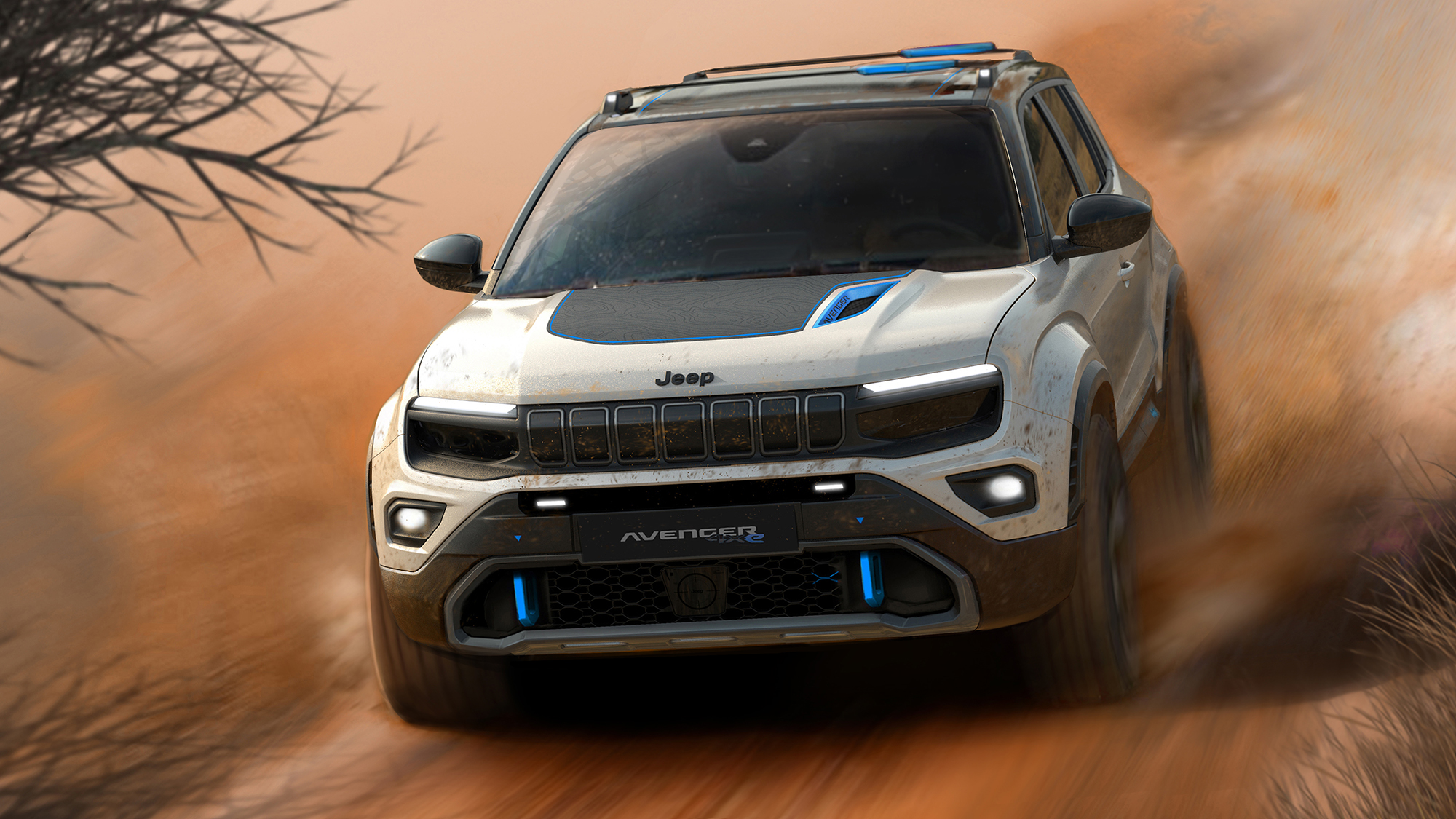 Jeep Introduces the Avenger EV 4x4 Concept Vehicle