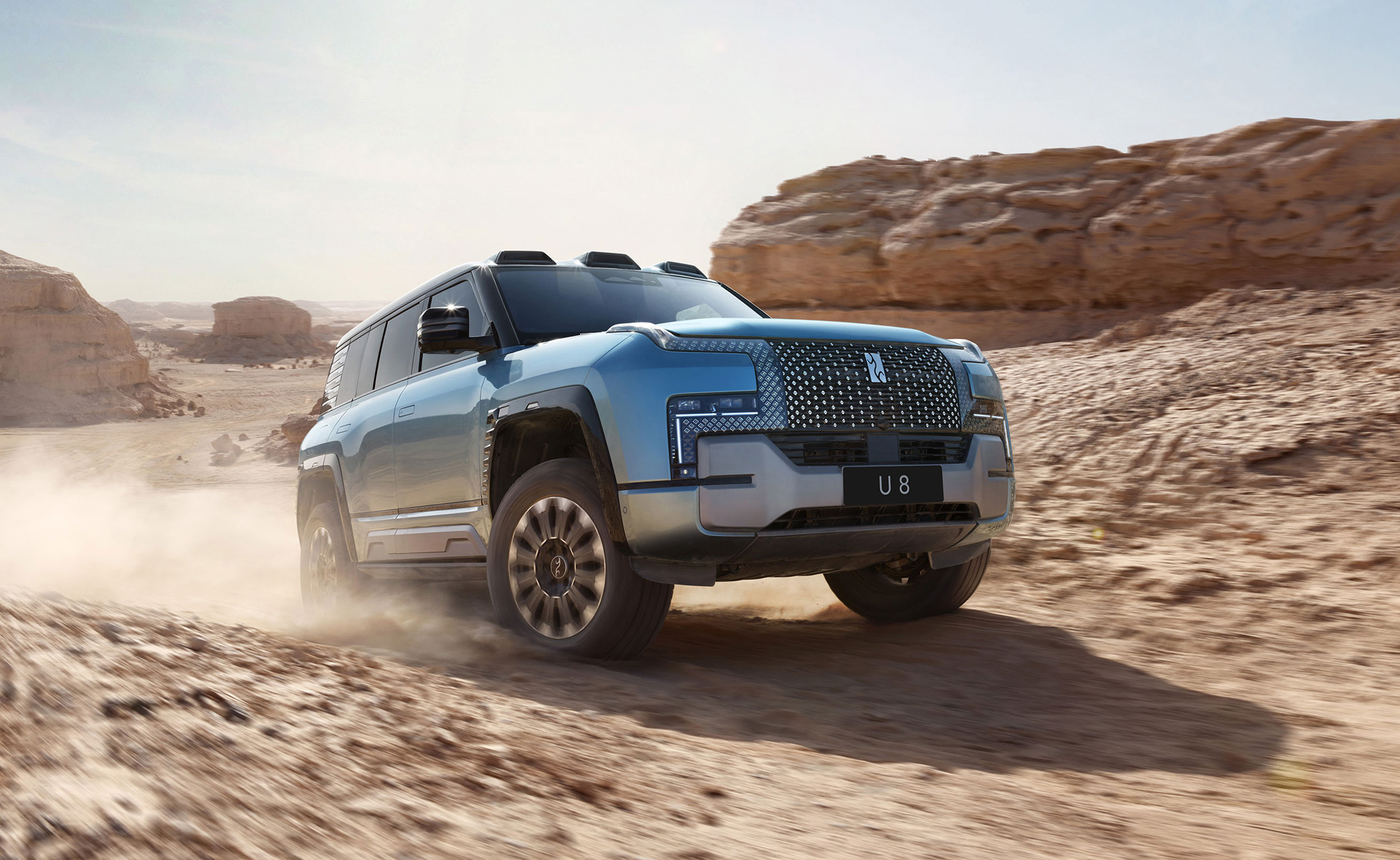 BYD Reveals Powerful All-Electric YangWang SUV Overland Expo