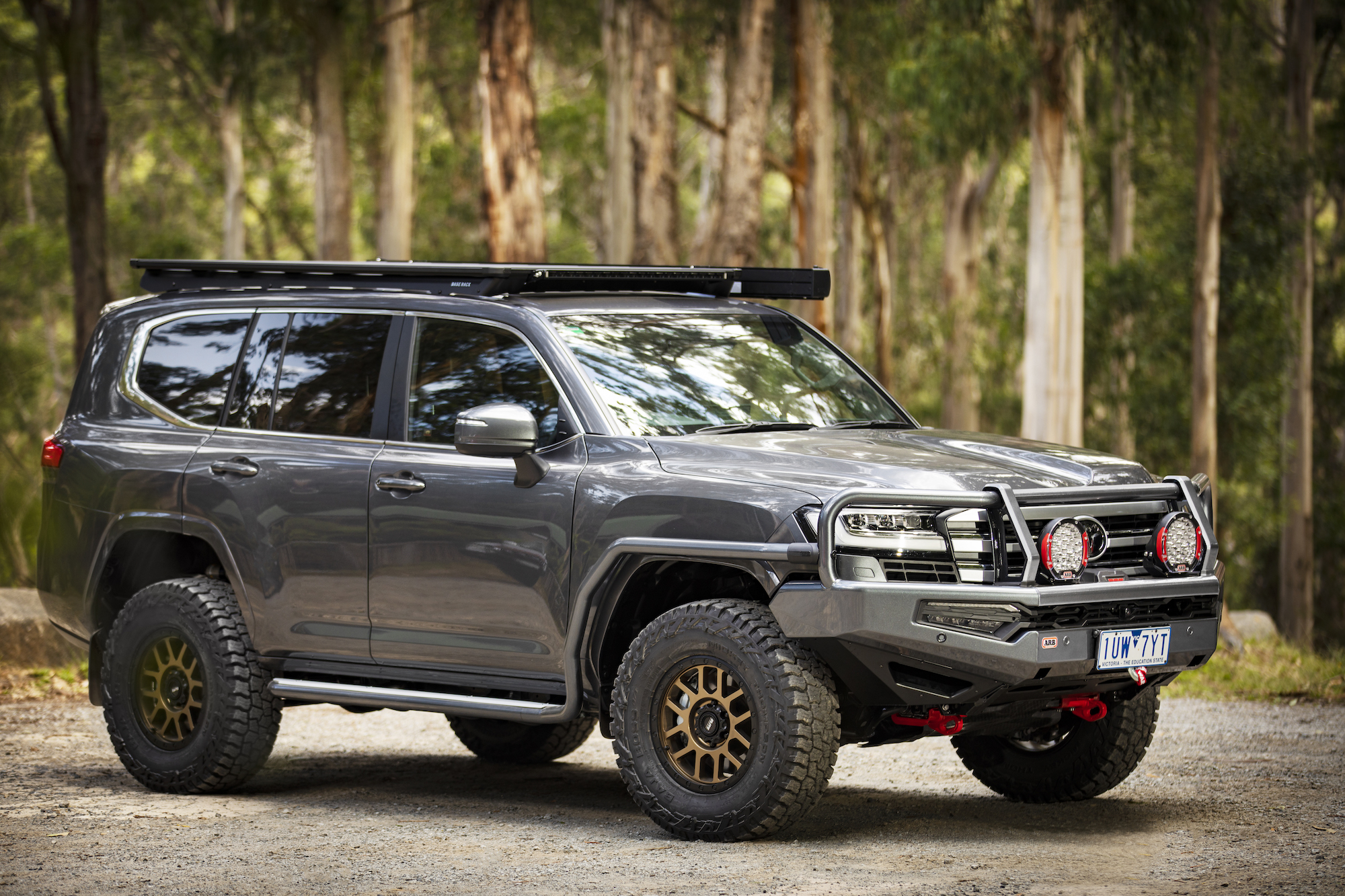 Front Bumper: ARB Summit MKII Bull Bars Overland Expo
