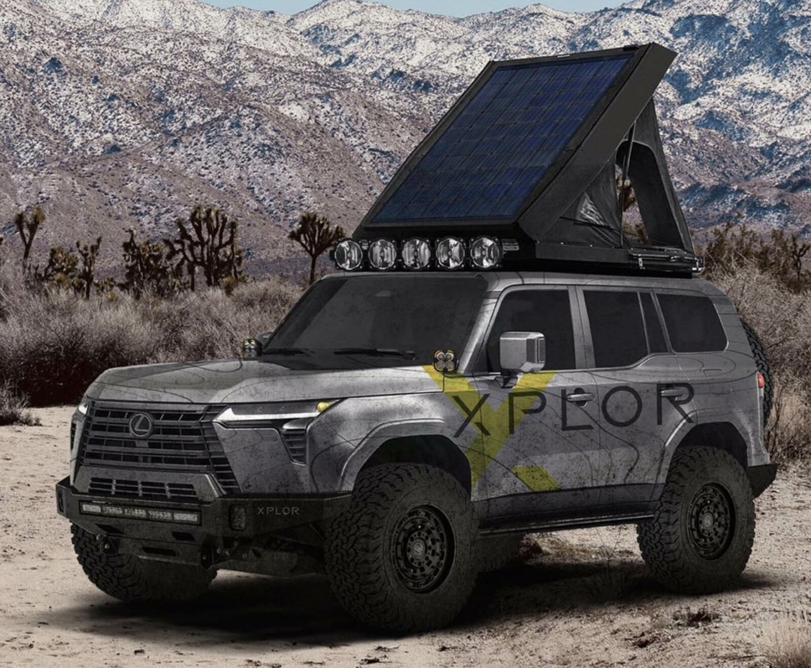 Sunflare Solar Panels for Rooftop Tents Overland Expo