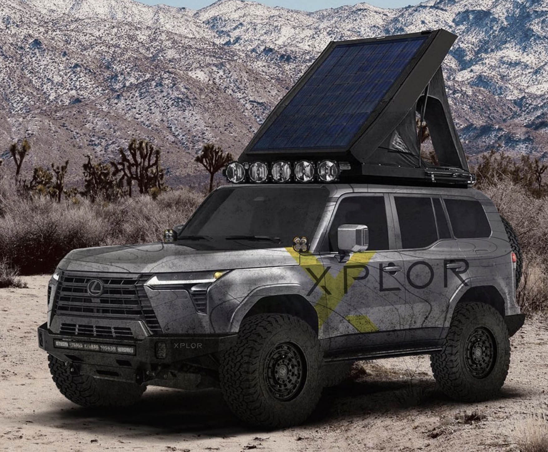 Sunflare Solar Panels for Rooftop Tents Overland Expo
