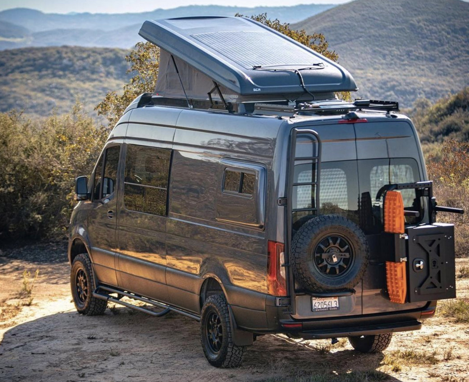 Sunflare Solar Panels for Rooftop Tents Overland Expo