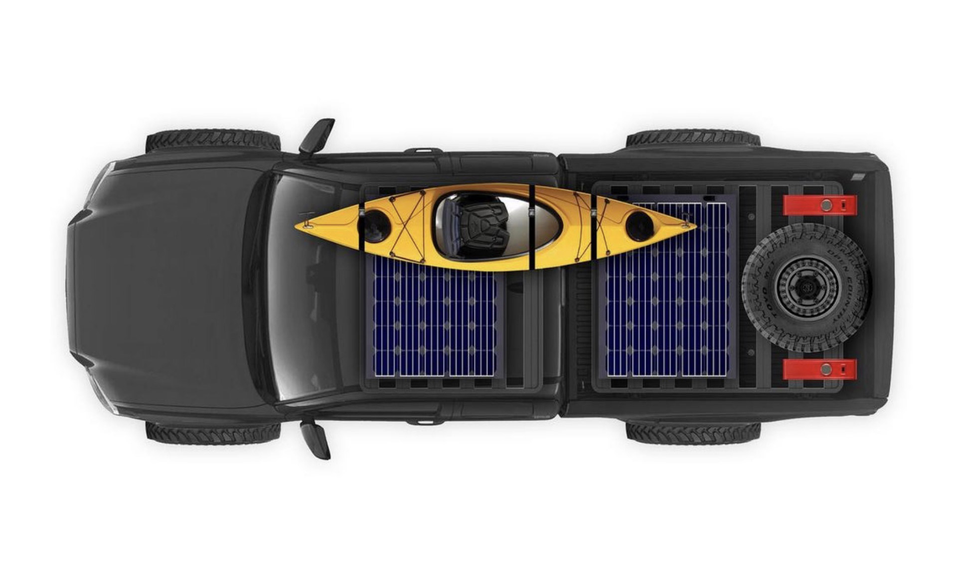 Sunflare Solar Panels for Rooftop Tents Overland Expo