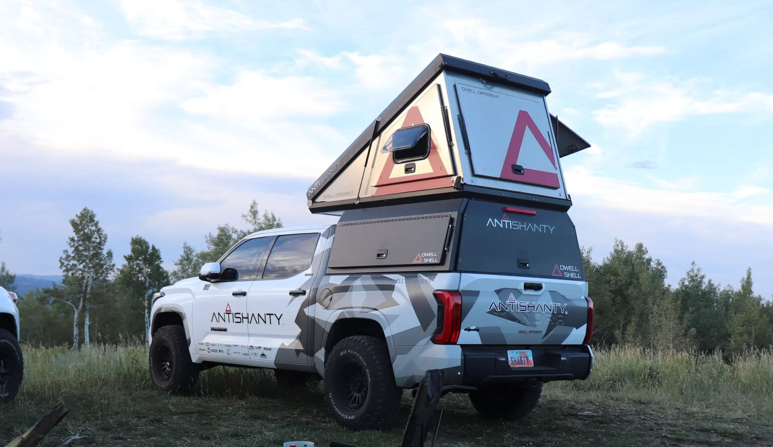 AntiShanty Debuts Hard-Sided Wedge Camper Overland Expo