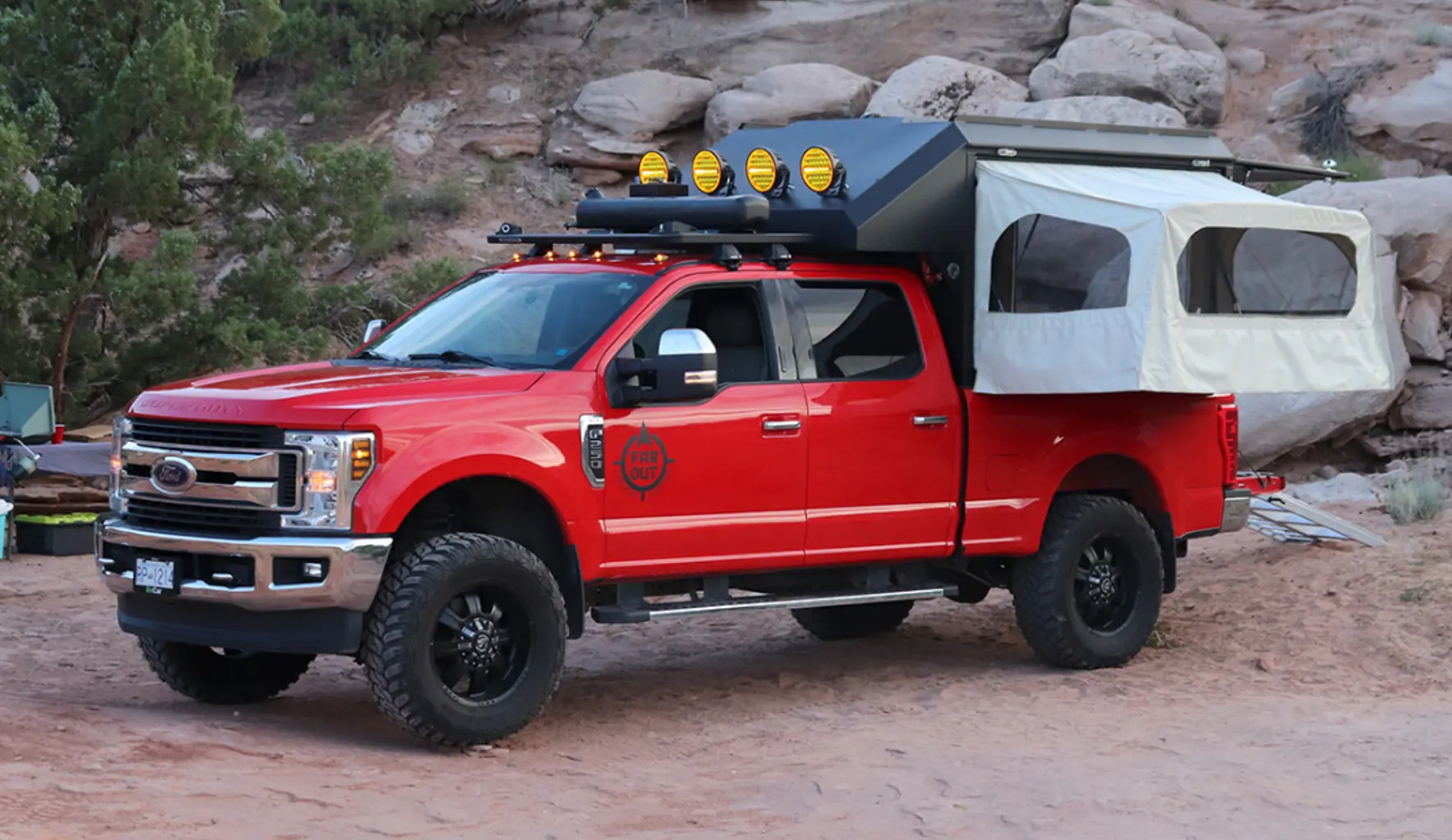Far-Out Camping's Expanding Fold-Out System Overland Expo