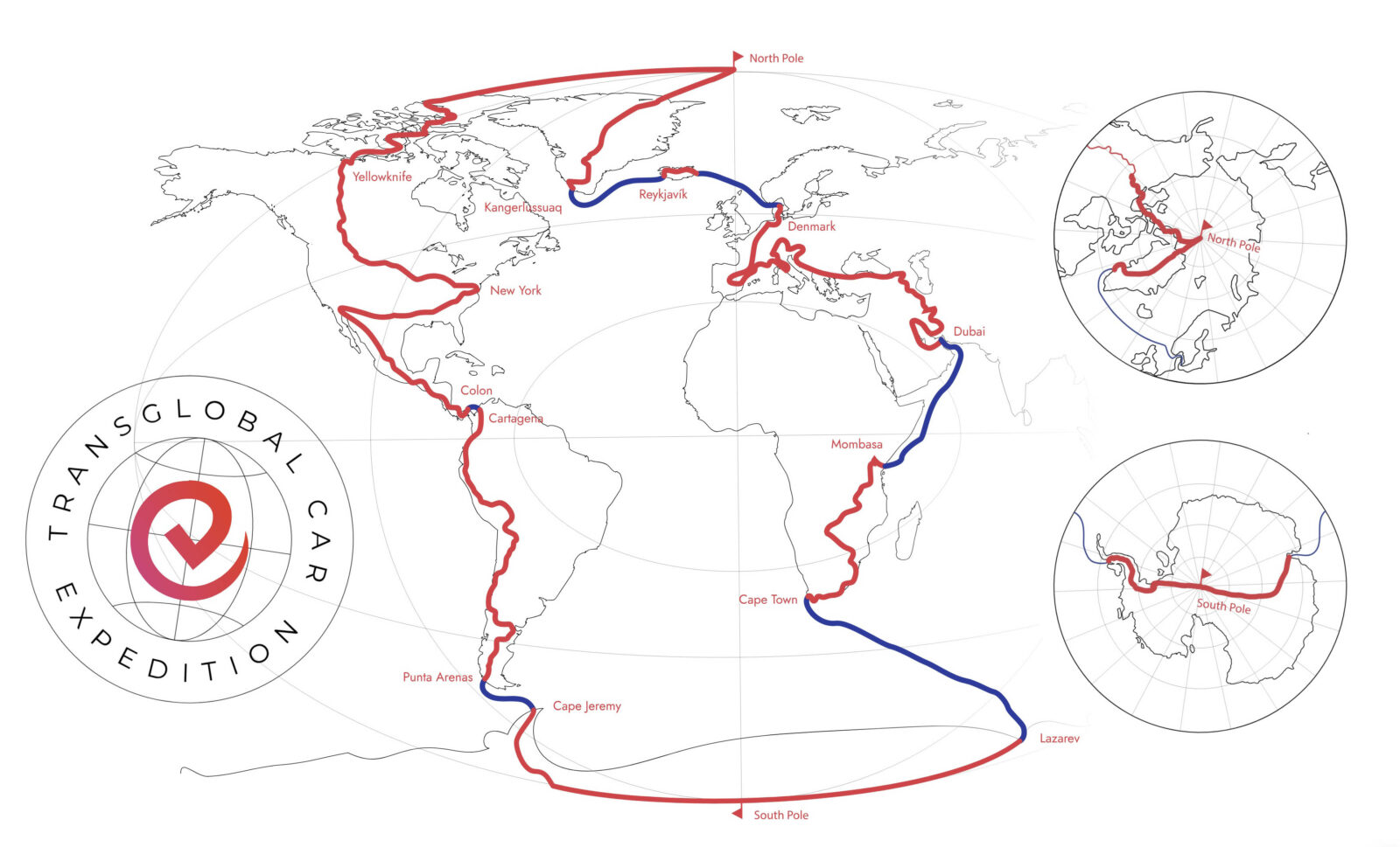 Team Departs For RTW 'Pole to Pole' Expedition Overland Expo