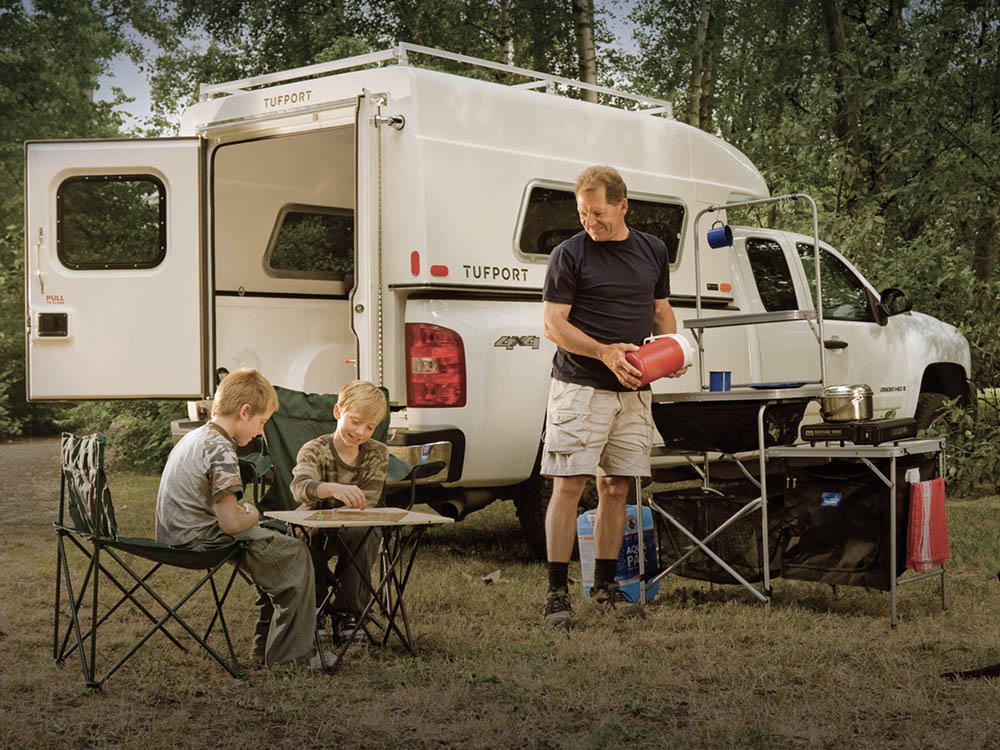 Tufport Debuts 'Overlander' Camper Insert Overland Expo