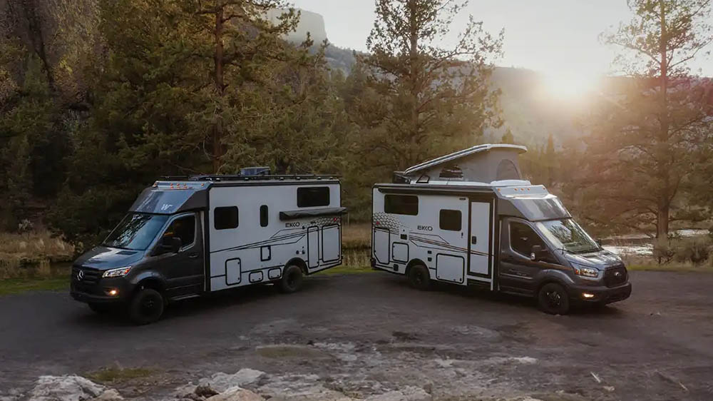 Winnebago's Transit and Sprinter Based Ekko Overland Expo