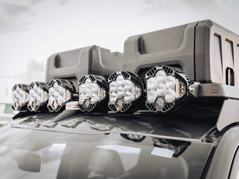 Leitner Rack and Light Options for Grenadier Overland Expo