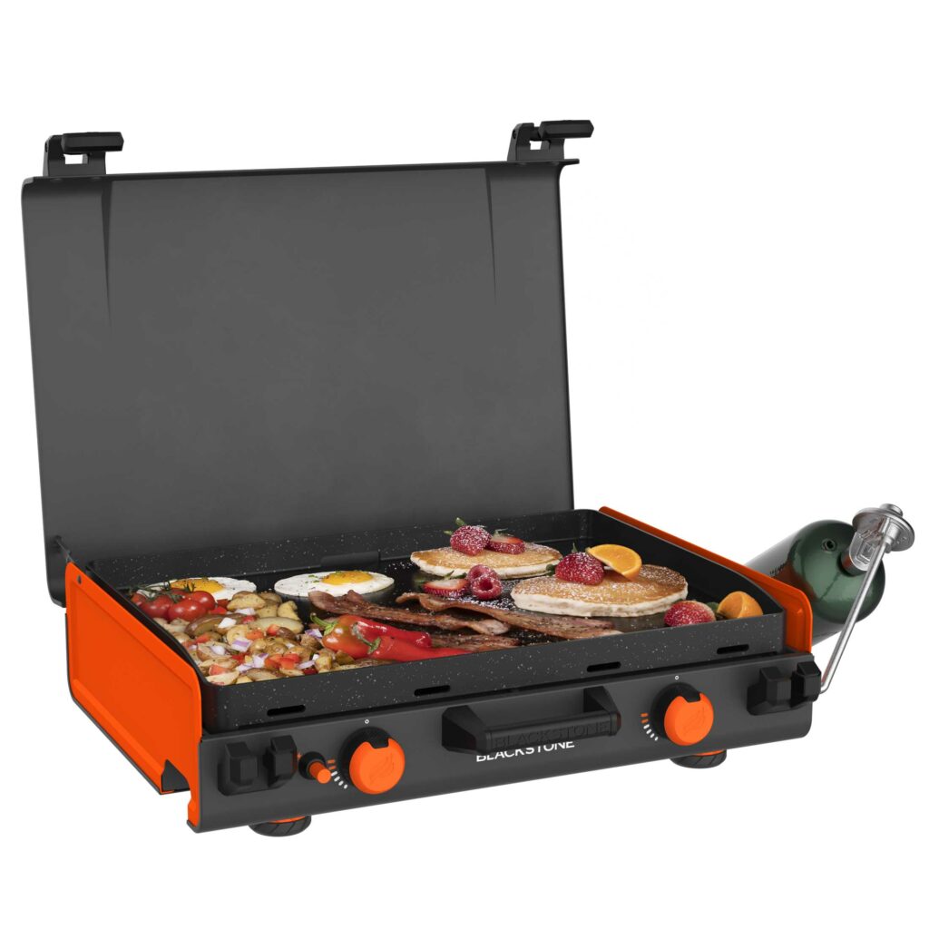Cooking: Blackstone Adventure Ready 20-inch Camping Griddle Overland Expo