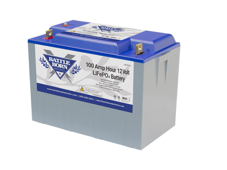 Power: Battle Born 100Ah 12-Volt Heated LiFePO4 Deep Cycle Battery ...