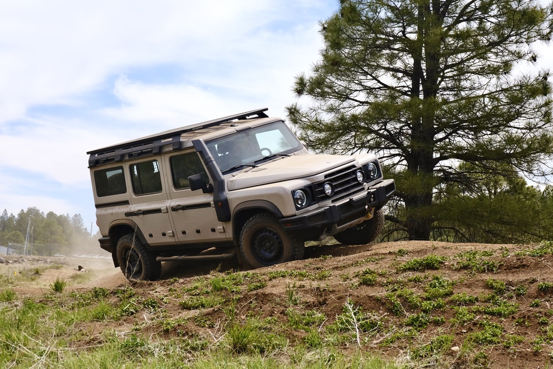 INEOS Grenadier Tackles Off-road Obstacles Overland Expo
