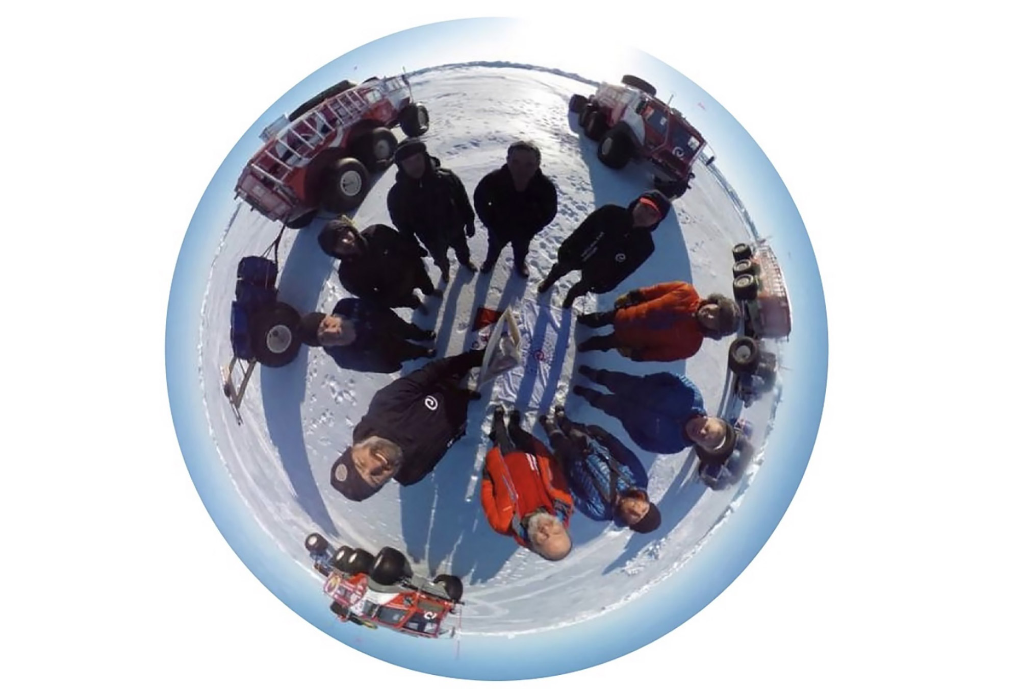 Transglobal Car Expedition Team Reaches North Pole Overland Expo