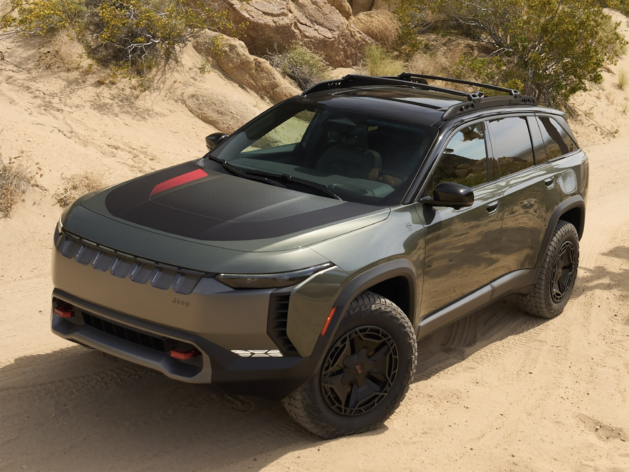 Sneak Peak at the New Jeep Wagoneer S EV Overland Expo