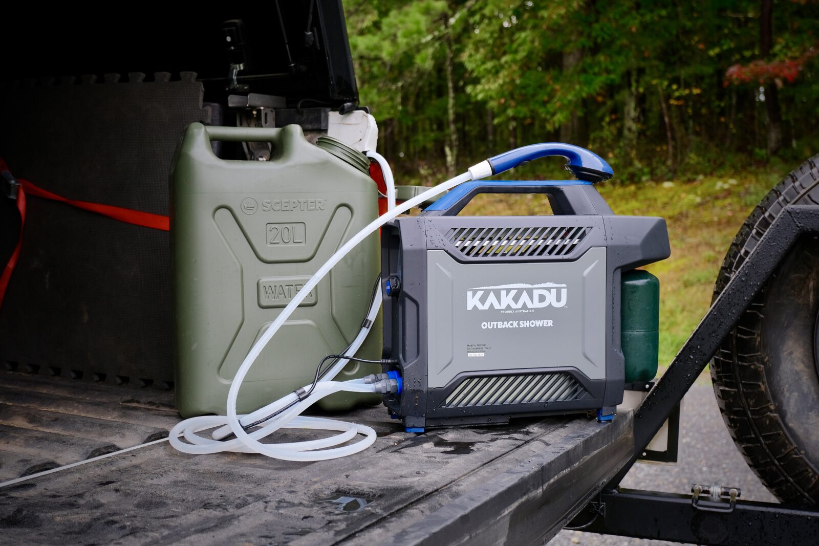 Review: Kakadu Outback Shower System Overland Expo