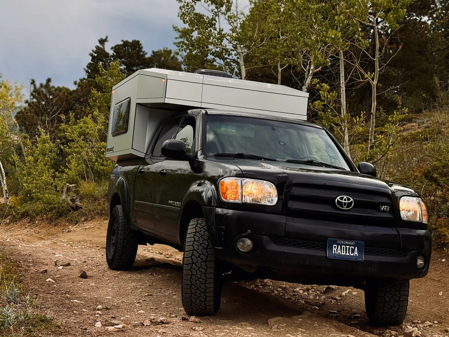 Radica Unveils New Cabover 'MoonLander X' Camper Shell Overland Expo