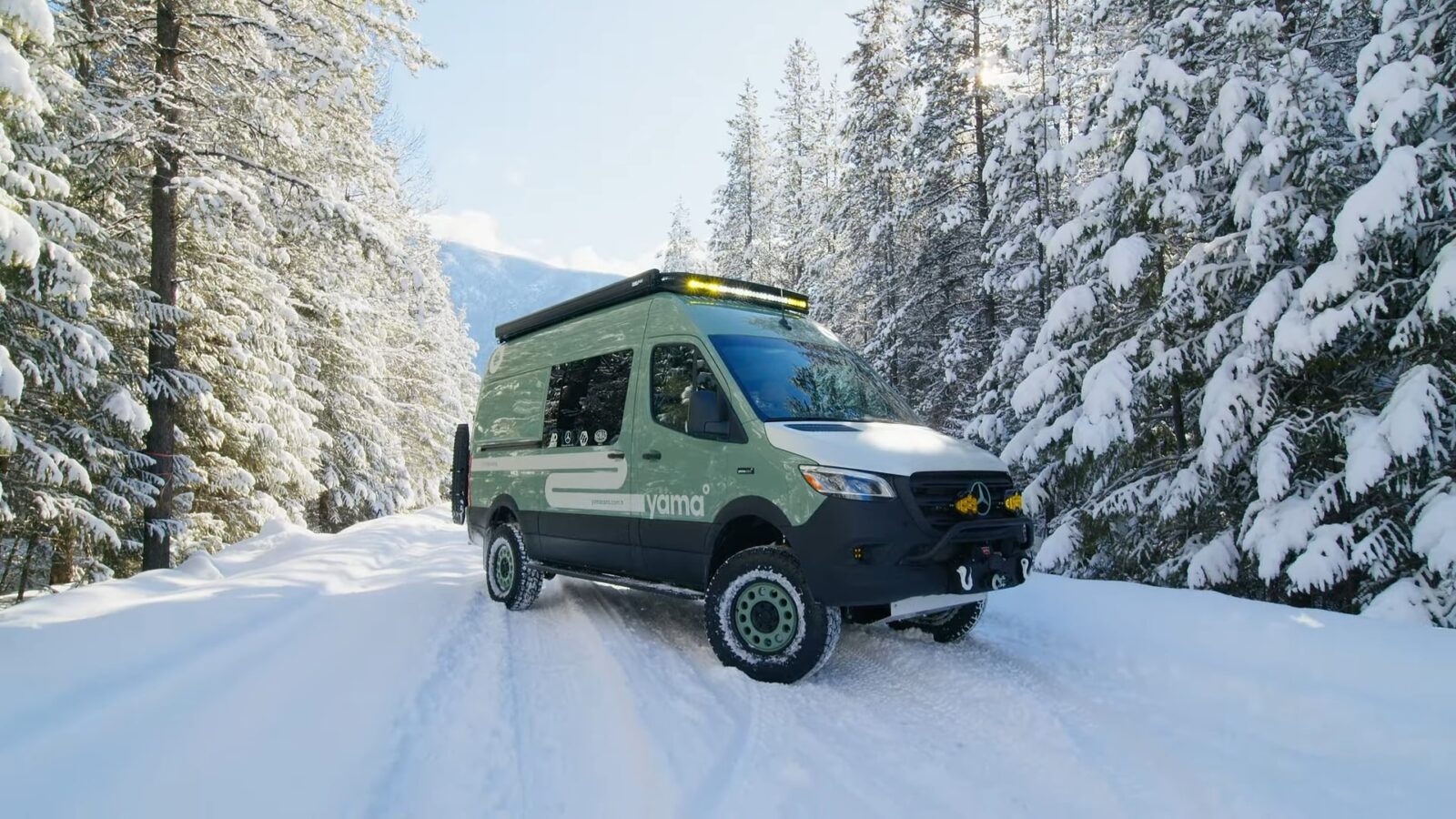 A Defender Inspired Sprinter from Yama Vans Overland Expo