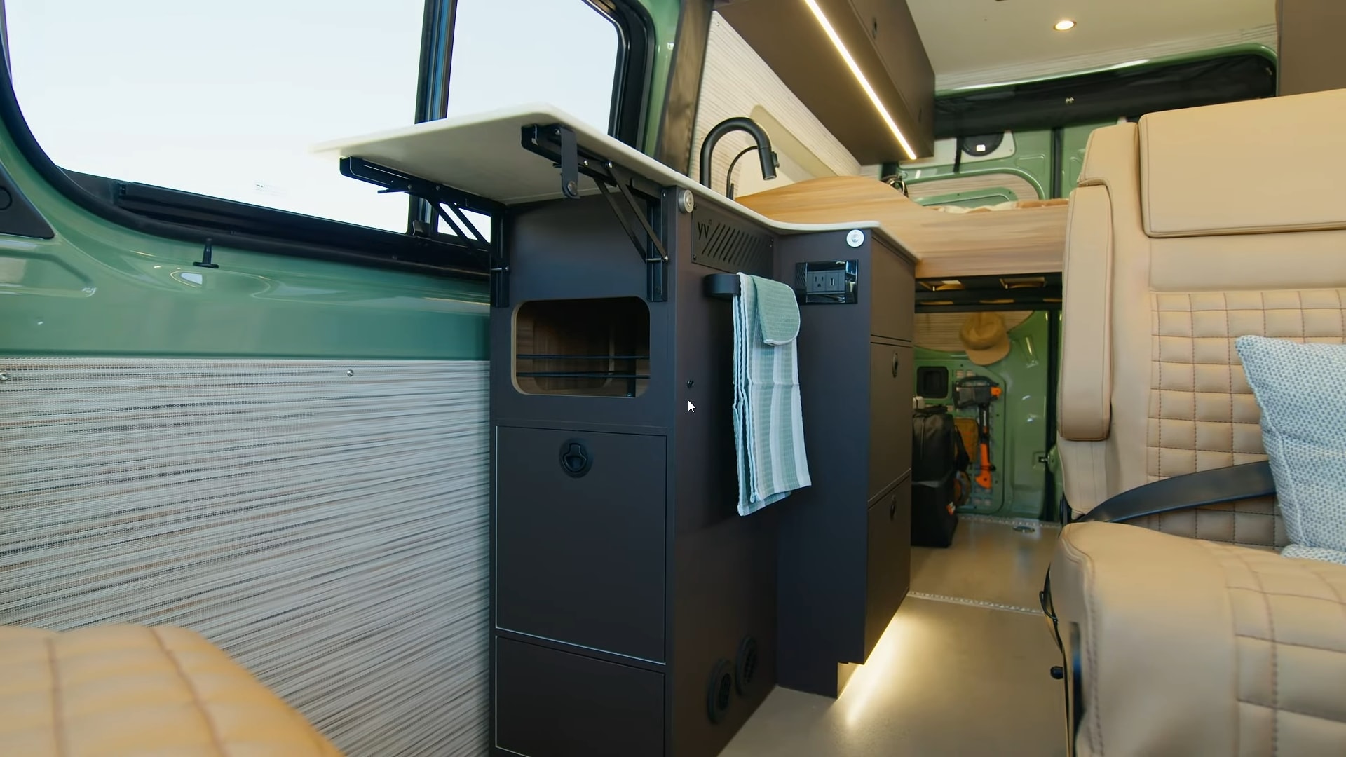 A Defender Inspired Sprinter from Yama Vans Overland Expo