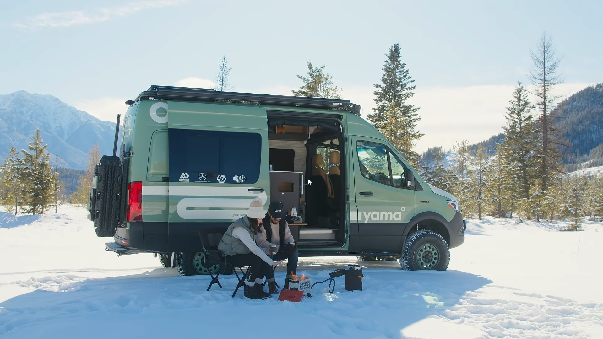 A Defender Inspired Sprinter from Yama Vans Overland Expo