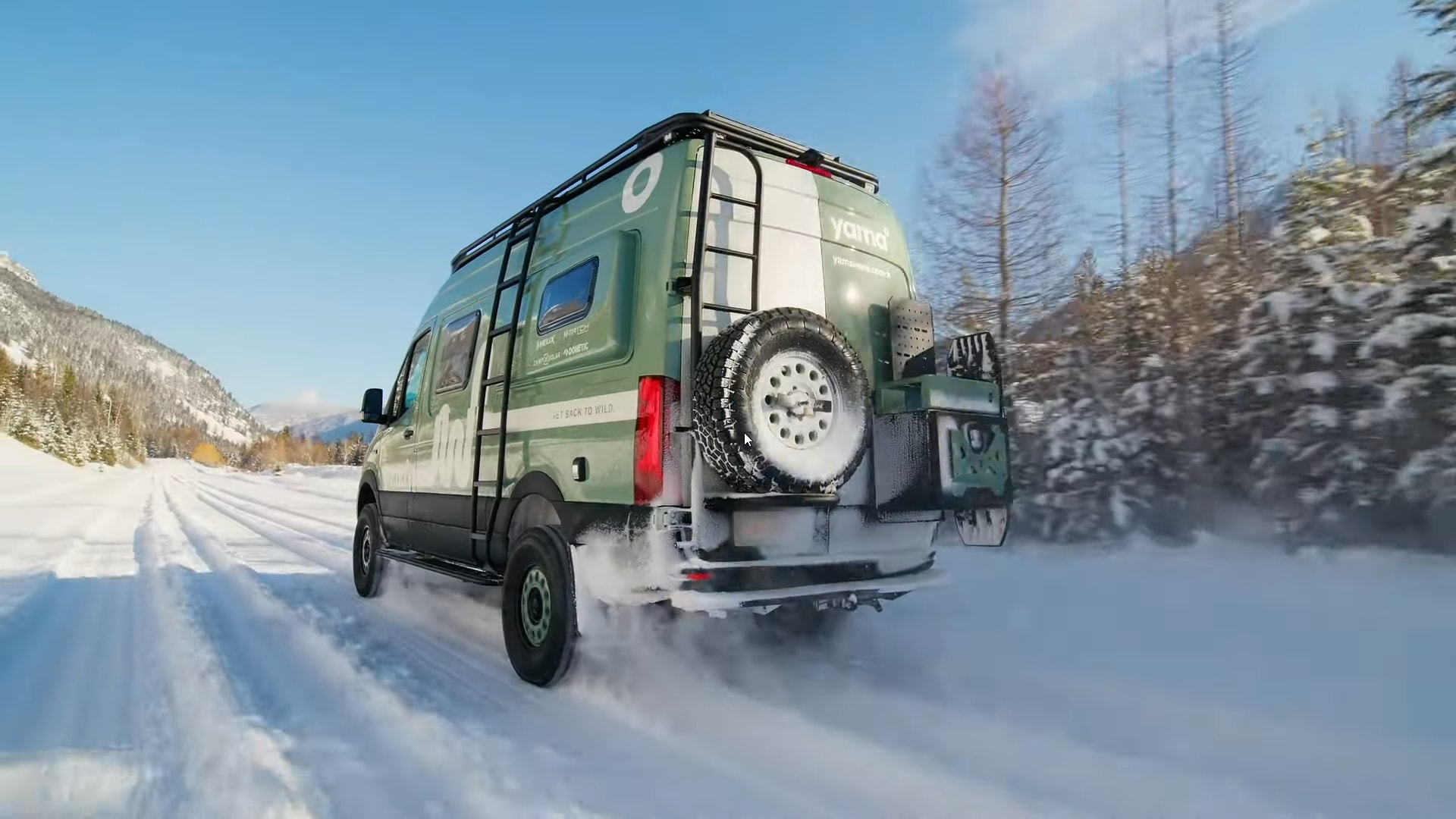 A Defender Inspired Sprinter from Yama Vans Overland Expo