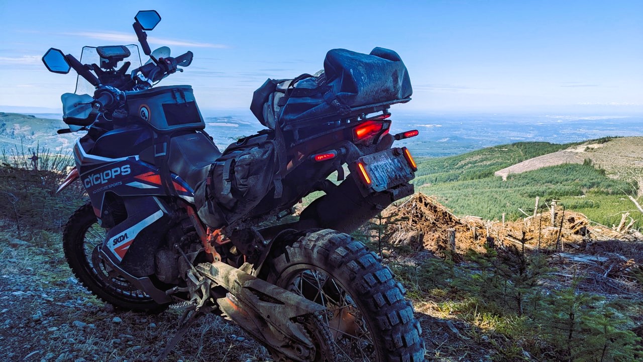 Lights: Cyclops Adventure Sports Auxiliary Light Kit and Skene P3 Tail ...