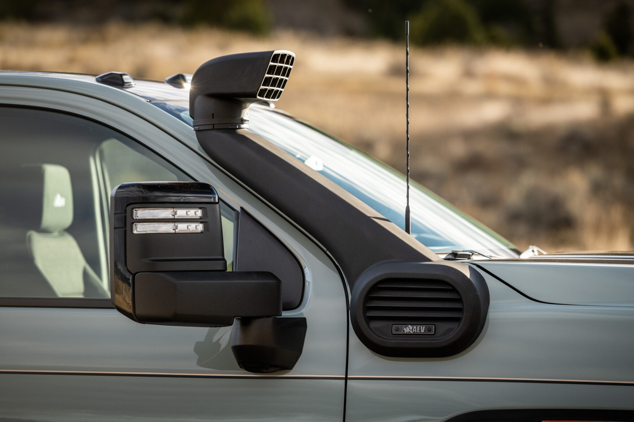 Engine Protection: AEV Snorkel Kit Overland Expo