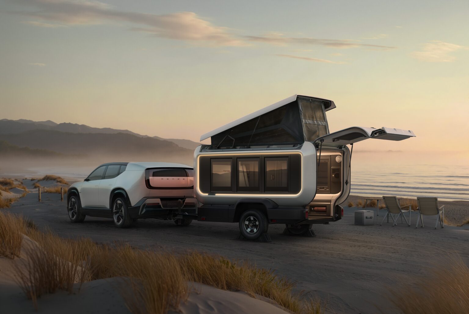 %Honda Introduces Ultralight Base Station Camper% Overland Expo